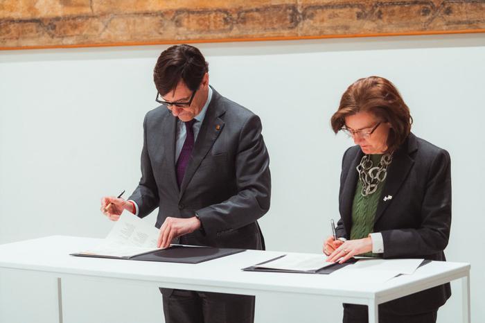 President Illa: "Volem impulsar la cooperaci... - Govern.cat